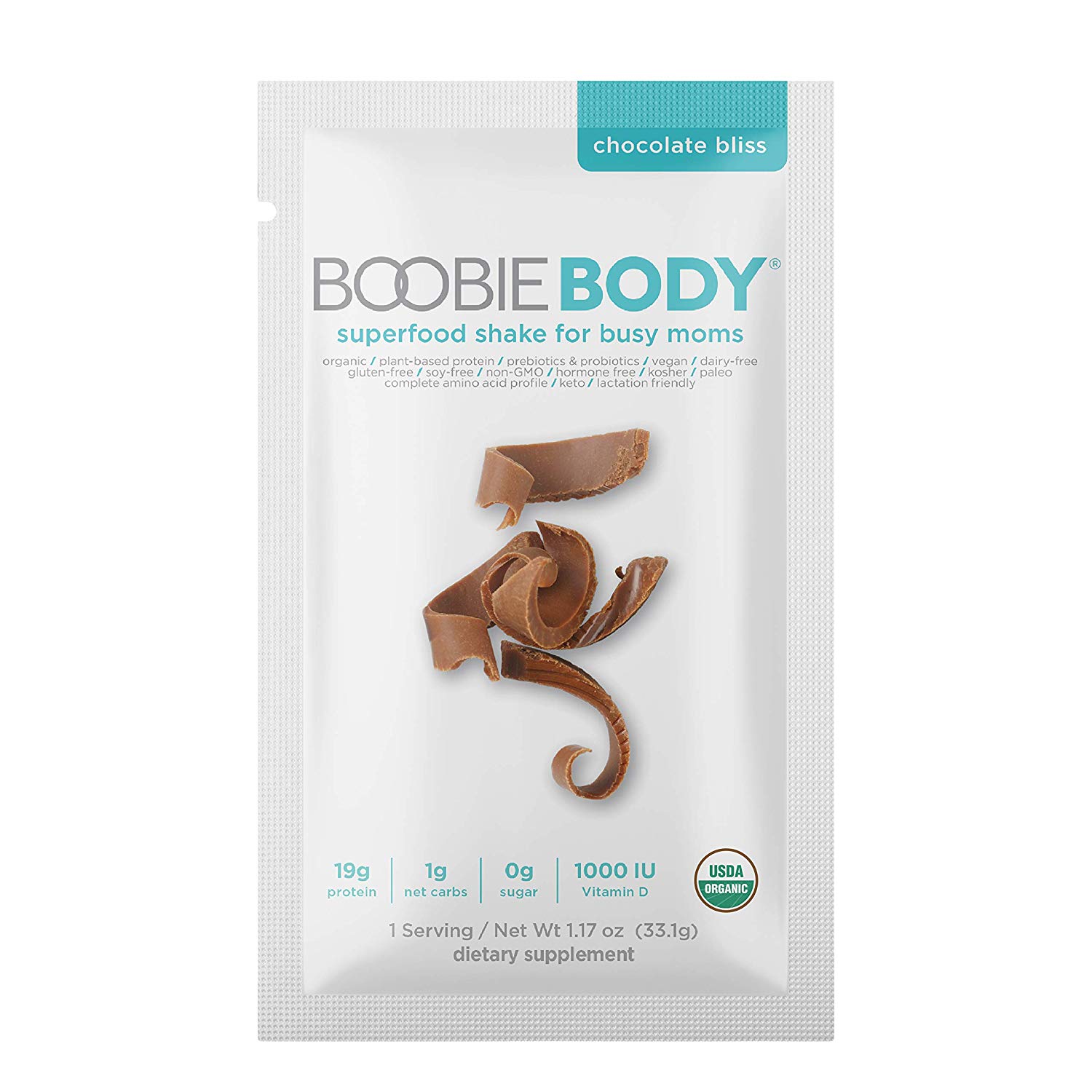 Boobie Body Superfood Shake--10 Individual Serving Packets
