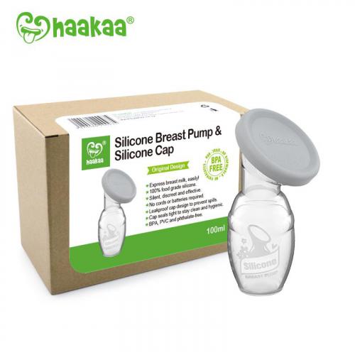 Haakaa Silicone Breast Pump--Original 4 oz.