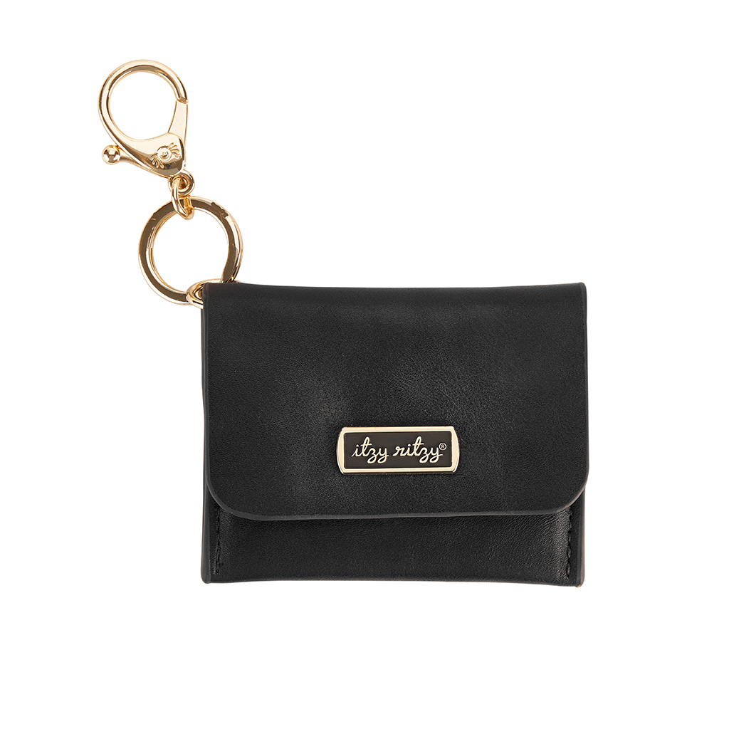 Itzy Ritzy Mini Wallet™ Card Holder and Key Chain Charm