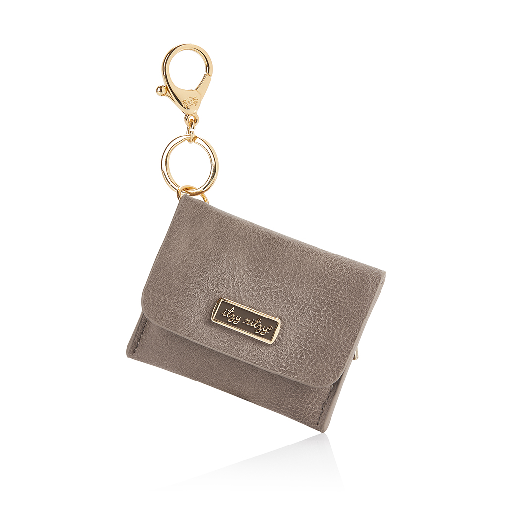 Itzy Ritzy Mini Wallet™ Card Holder and Key Chain Charm
