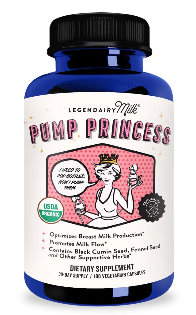 Legendairy Organic Pump Princess - Choose 60, 120 or 180 Capsules