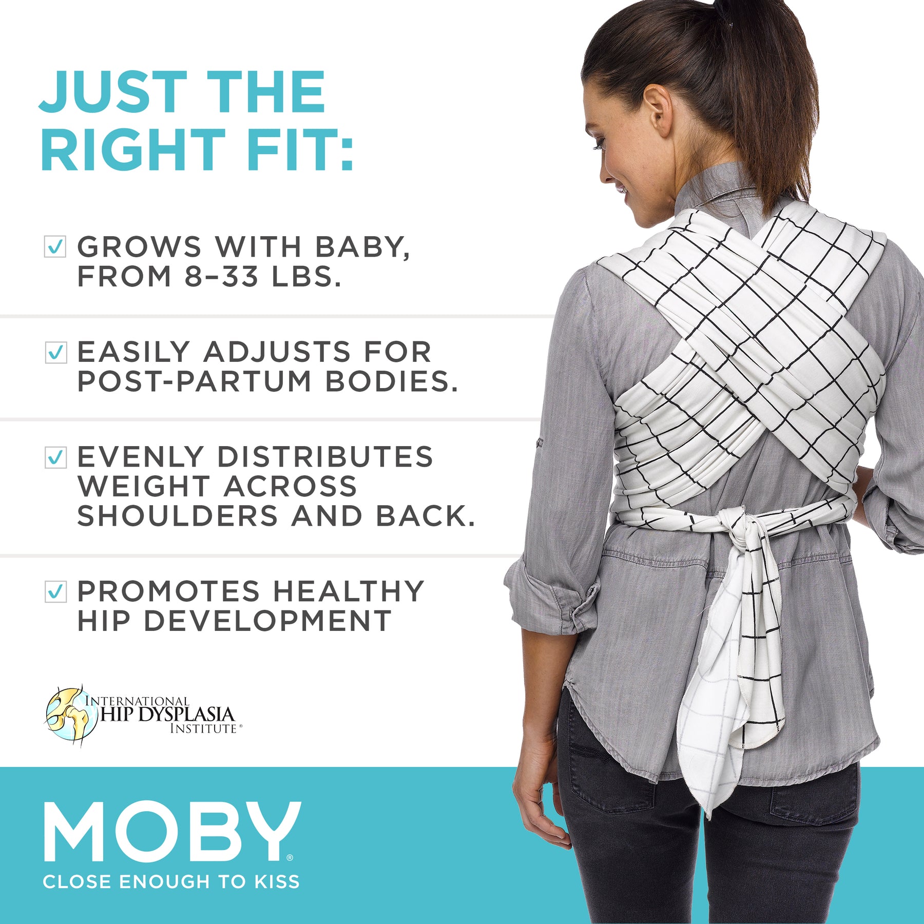Moby Wrap Evolution Bamboo Baby Carrier