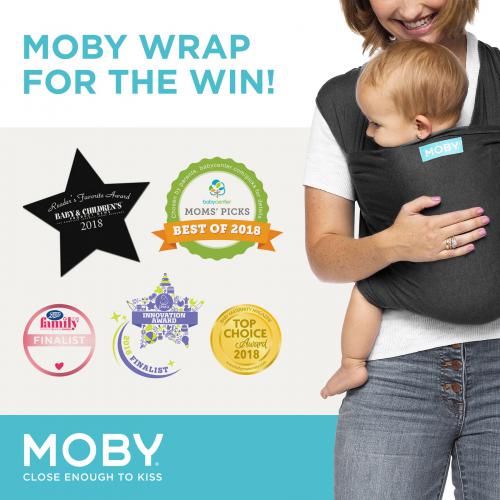 Moby Wrap Evolution Bamboo Baby Carrier
