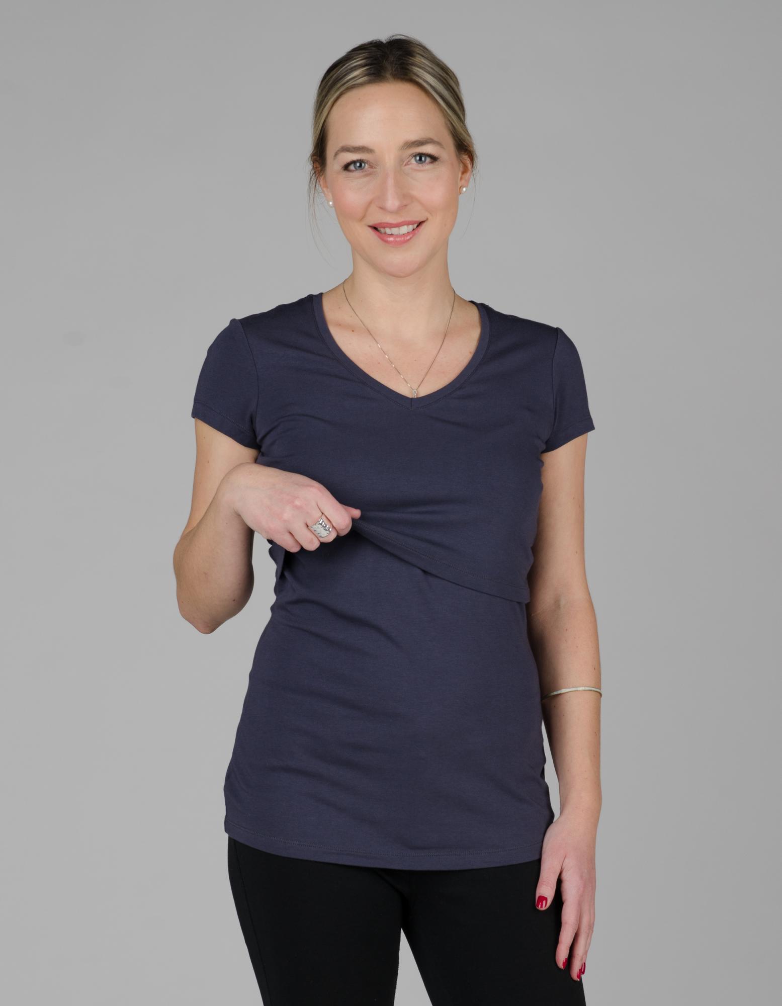 Momzelle Christine V-Neck Nursing Top