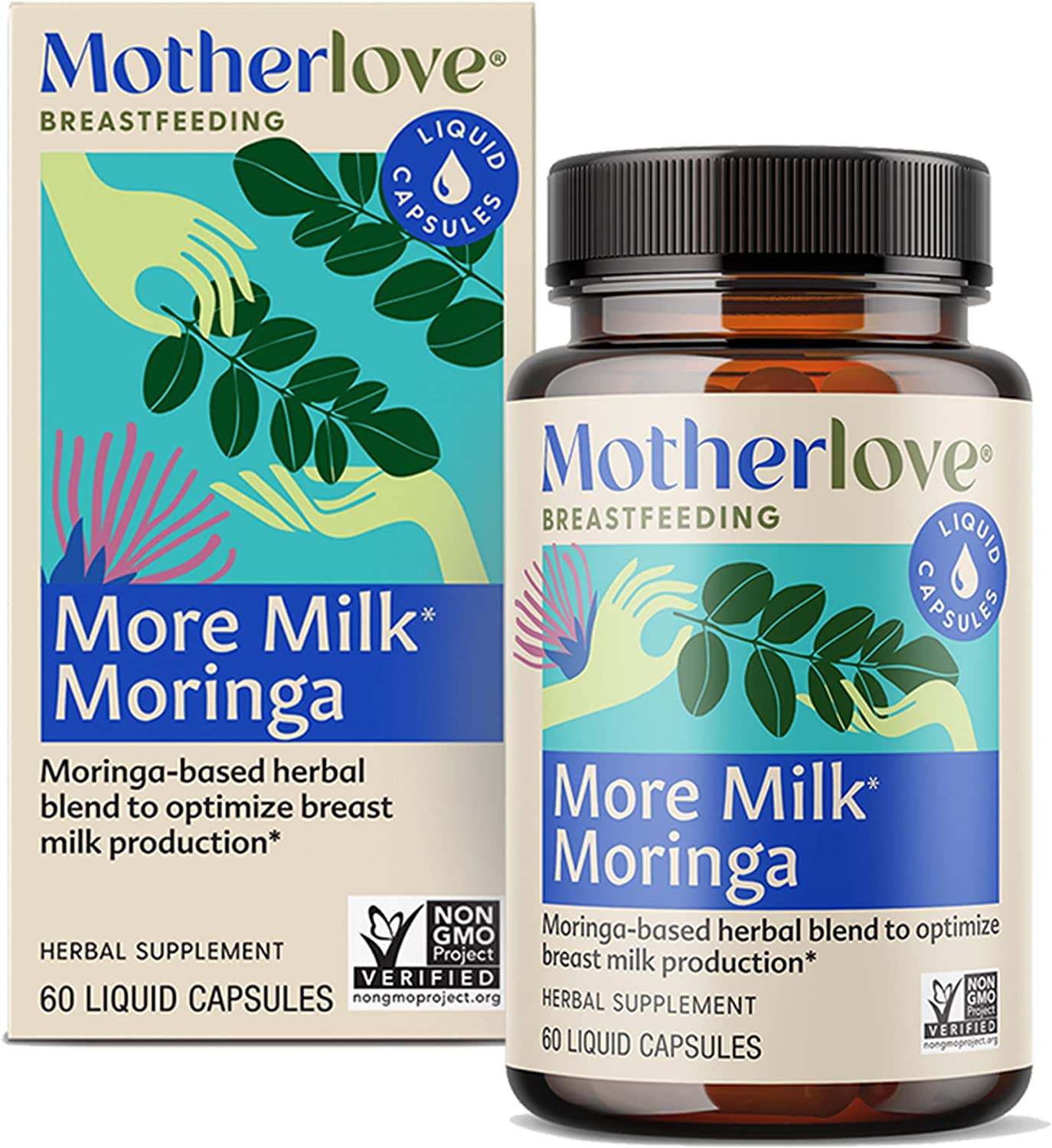 Motherlove More Milk Moringa Capsules