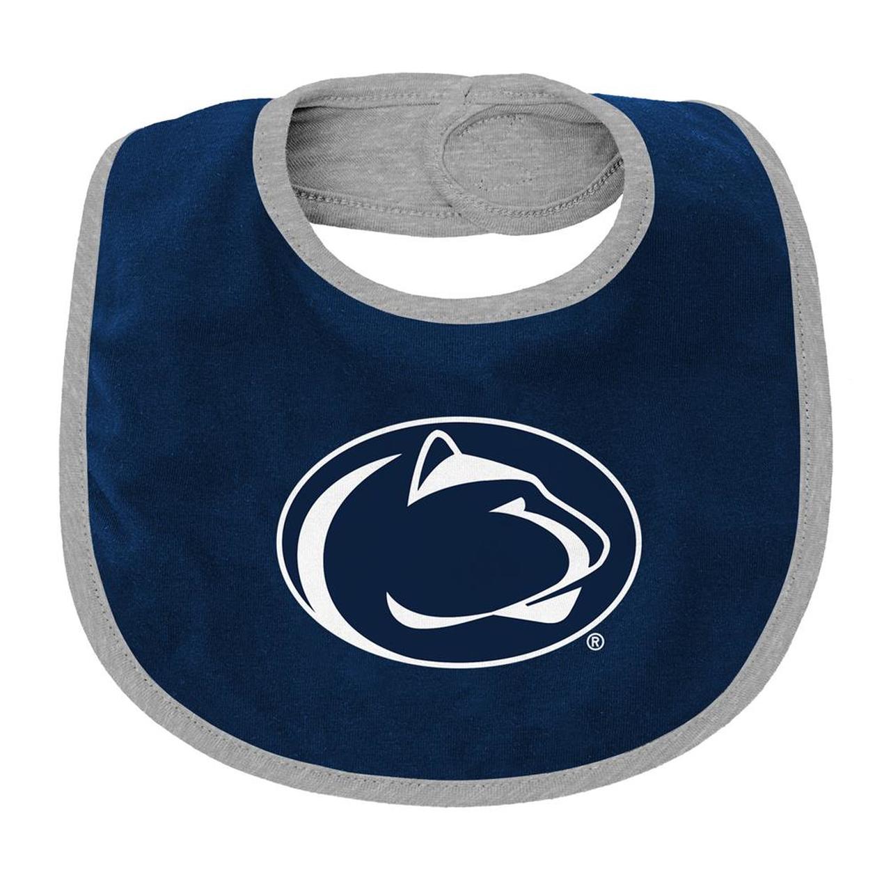 Penn State Super Cute Girl Onesie, Bib & Bootie Set