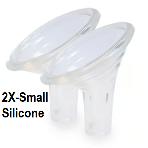 Pumpin' Pal Silicone Flanges - 1 Pair (Choose XS or S)