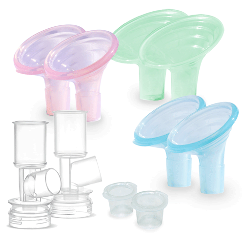 Pumpin' Pal Super Shields Set with AMEDA Connectors - 3 Pairs (Choose ...