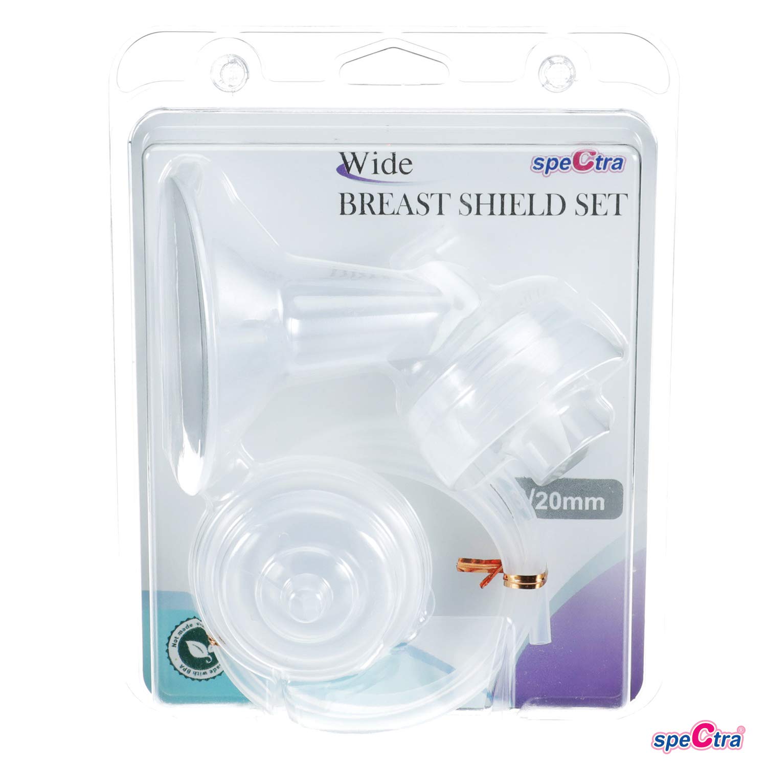 Spectra Wide Neck Breast Flange Set (20mm, 24mm, 28mm, or 32mm)