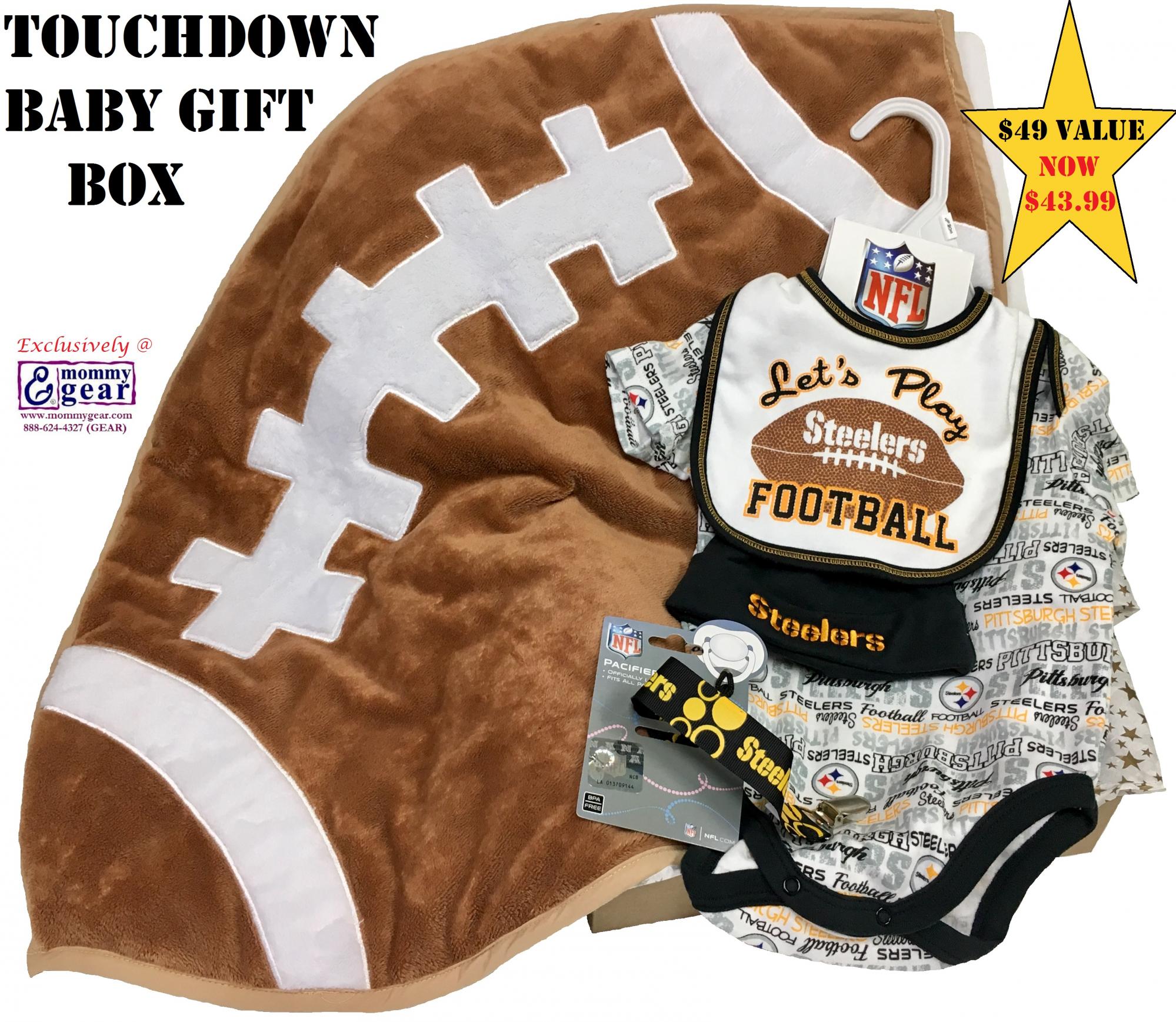 Steelers Onesie, Cap & Bib Set