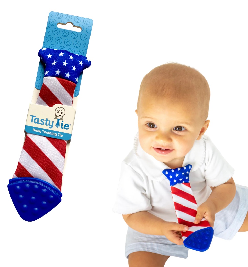 Tasty Tie Baby Teething Tie
