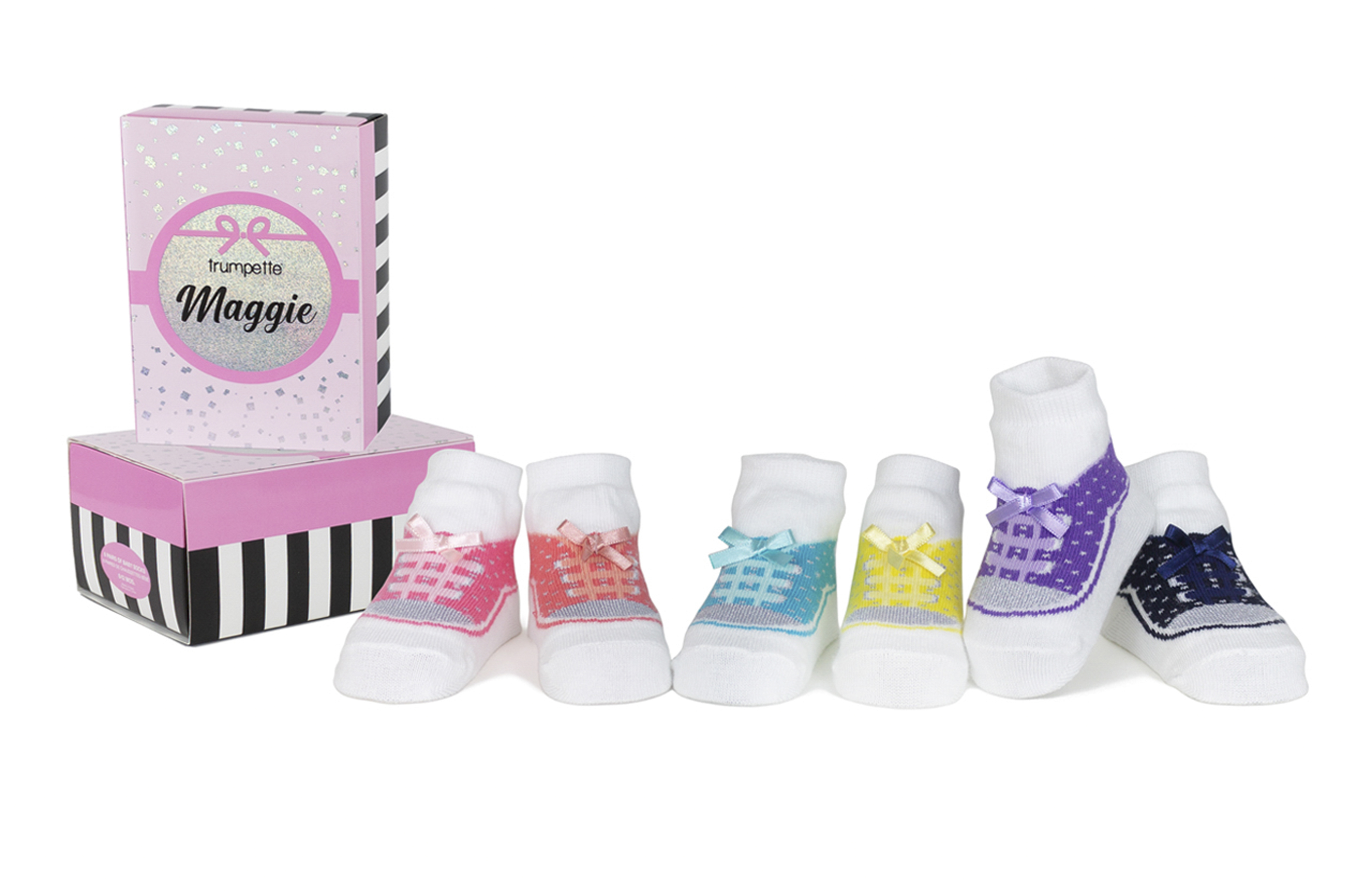 Trumpette Baby Socks--6 Pairs in Gift Box