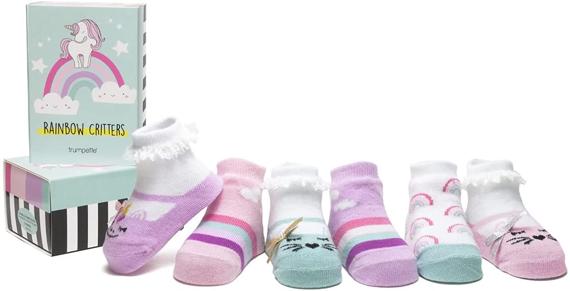 Trumpette Baby Socks--6 Pairs in Gift Box